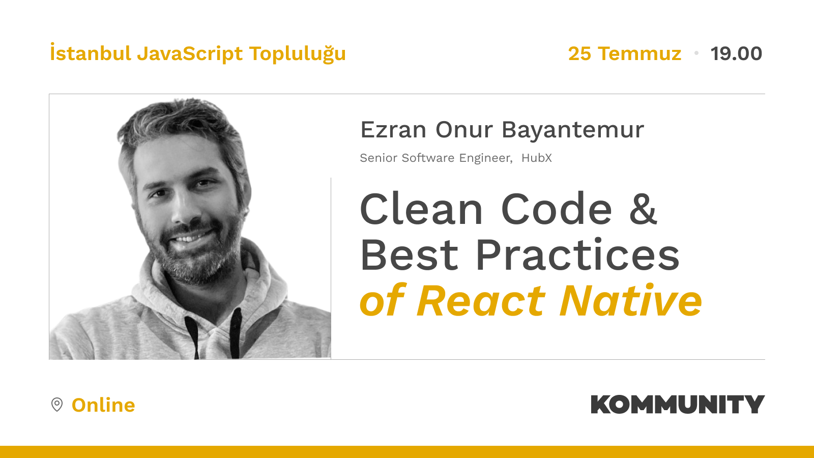 Clean Code & Best Practices of React Native | Kommunity