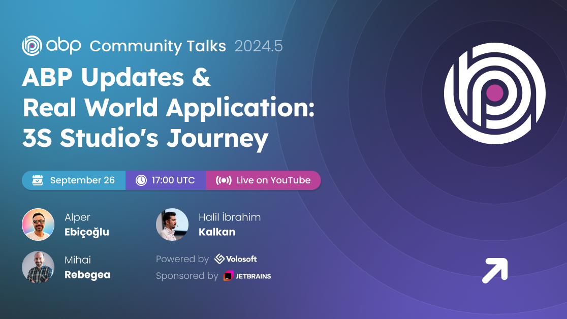 ABP Community Talks 2024.5: ABP Updates & Real World Application ...